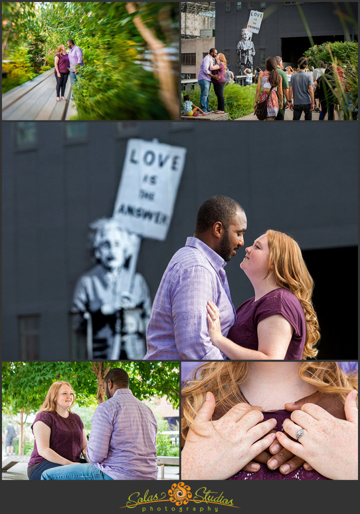 Engagement Session in Brooklyn, NY ♥ Elizabeth + Marcus